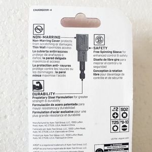 Crescent | Other | Crescent Apex Uguard 5 Piece Quick Release Bit ...